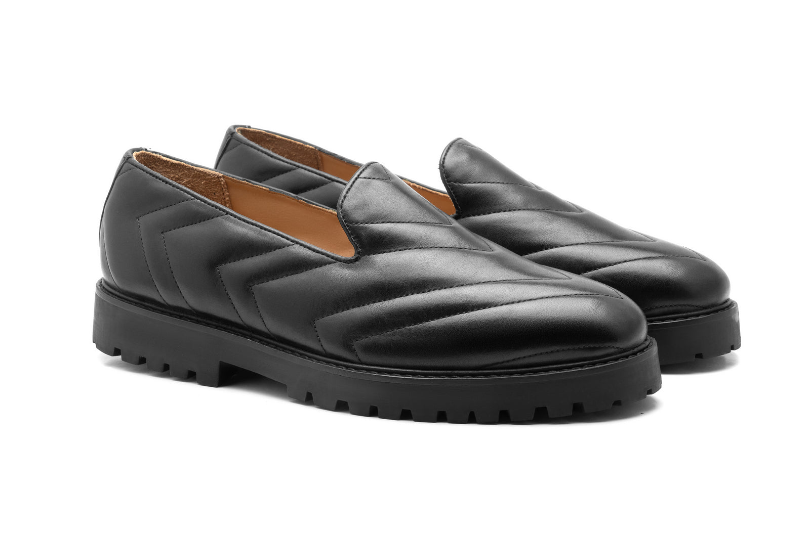 Chunky Sole Leather Shoes | Chunky Sole Loafer for Men | Collin Brian